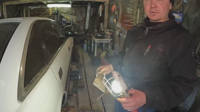 Мазда. Ремонт ланжерона.