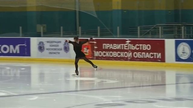 Ксения Сидоровская Элементы Дорожка и Вращение на Первенстве Московской обл по спецпрограмме
