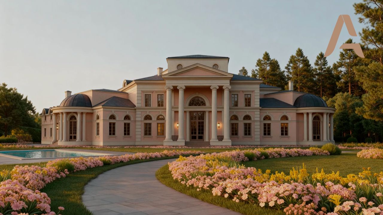 Роскошный особняк с продуманной планировкой. Полный комплекс для жизни и развлечений