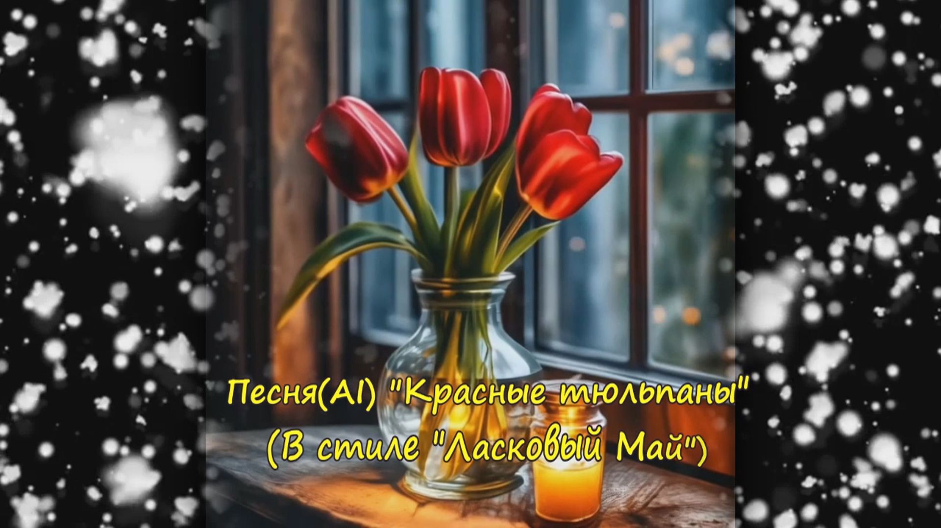 Песня в стиле Юры Шатунова Красные тюльпаны