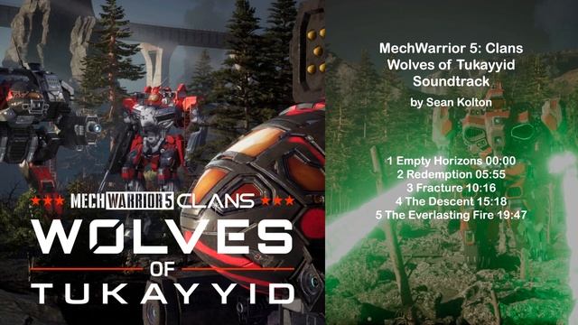 MechWarrior 5: Clans - Wolves of Tukayyid Digital Collector's Soundtrack