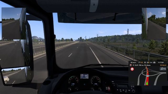 ETS 2! Первый рейс на 1535 км! (2 часть