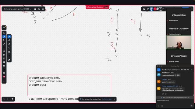 02.12.2025 Пятая практика по дискретной оптимизации (слоистая сеть)