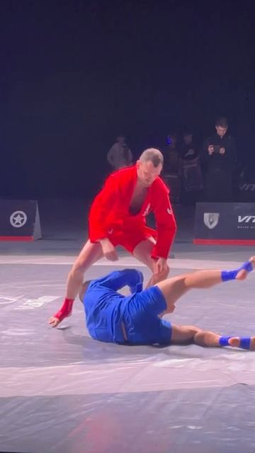 Демонстрация техники самбо, часть 1