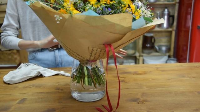 Подбор вазы для букета