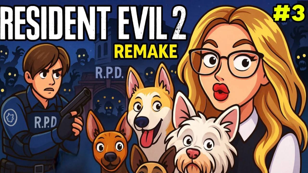 ВСТРЕЧА С ЛИЗУНОМ #3 | Resident Evil 2