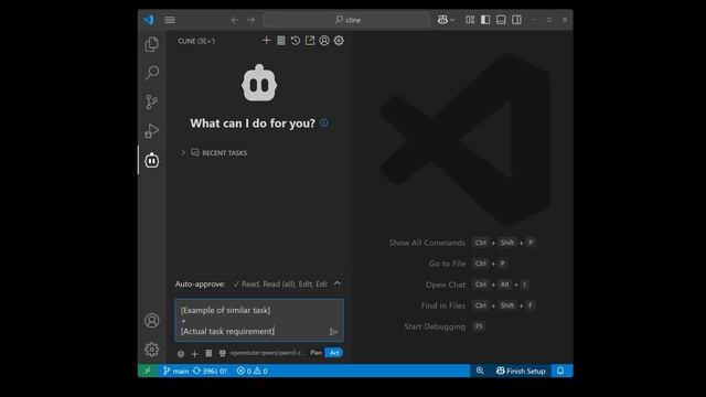 Основы промптинга с ИИ агентом Cline