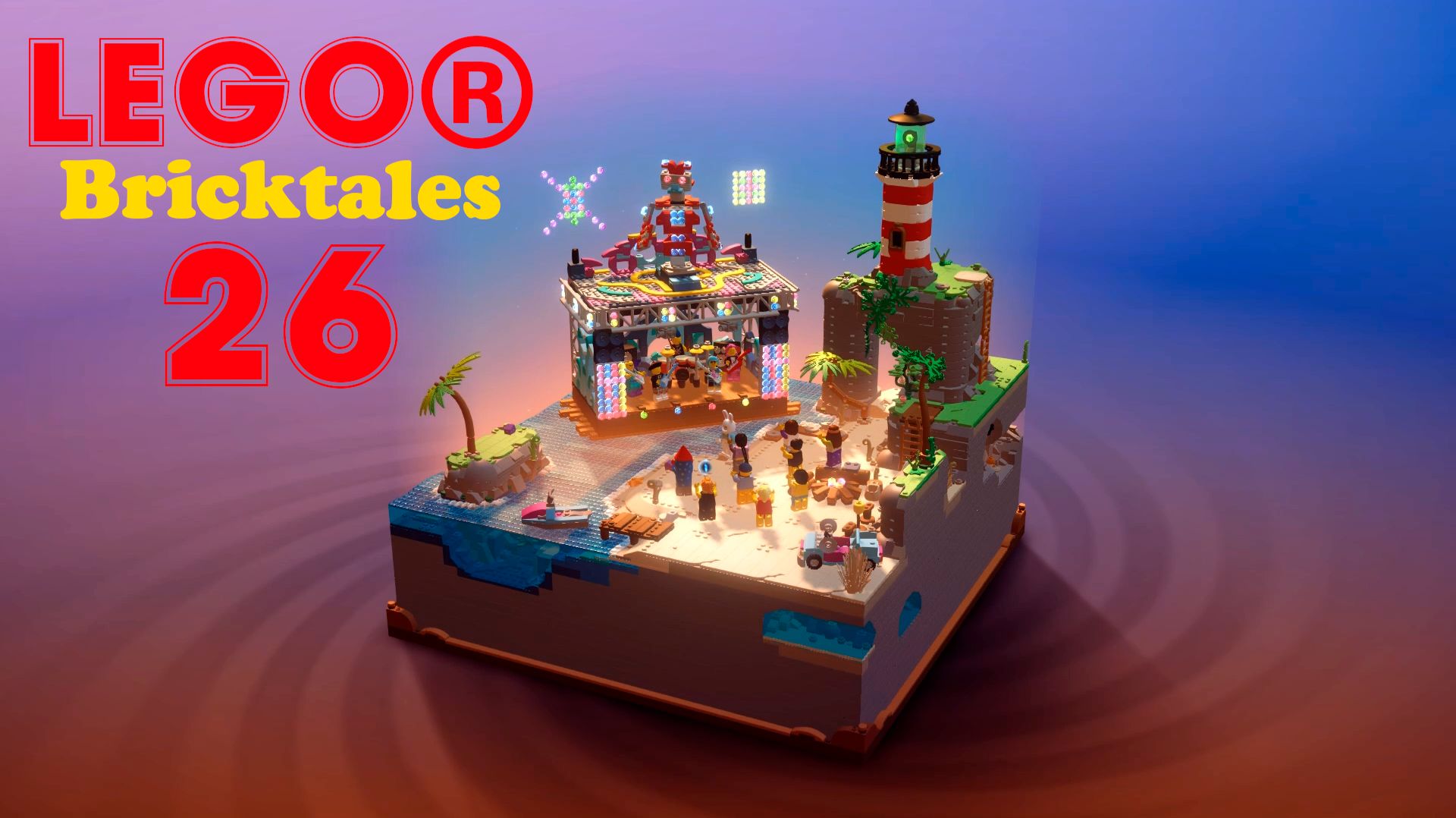 LEGO® Bricktales № 26 (ФИНАЛЬНЫЙ РОК-КОНЦЕРТ НА ПЛЯЖЕ)