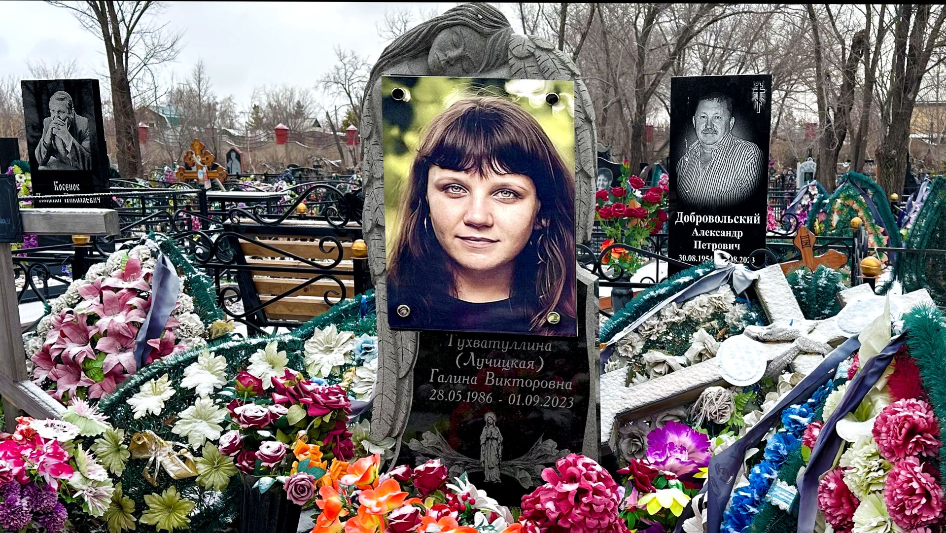 ПРИБОР ВКЛЮЧЁН НА МОГИЛЕ ДЕВУШКИ. СТАРОЕ КЛАДБИЩЕ. 7 декабря 2025 г. Mel Meter 8704R REM