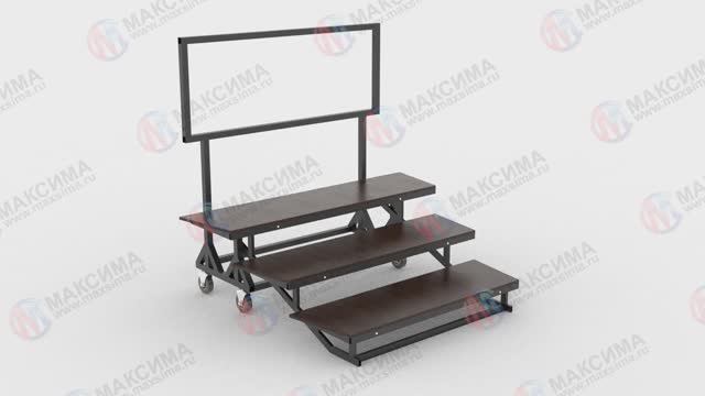 Складывание радиального хорового станка