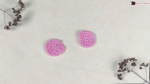 Круг крючком по спирали из столбиков без накида