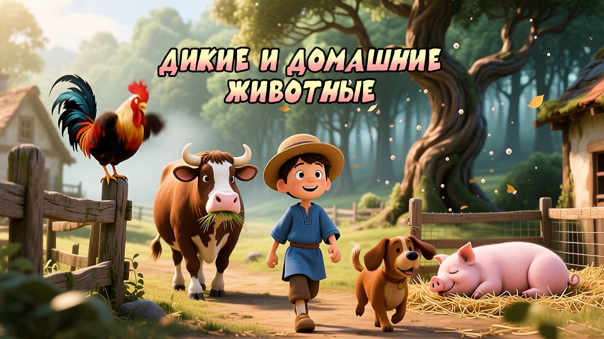 Дикие и домашние животные - от волка до собаки! | Плешаков | Окружающий мир 2 класс