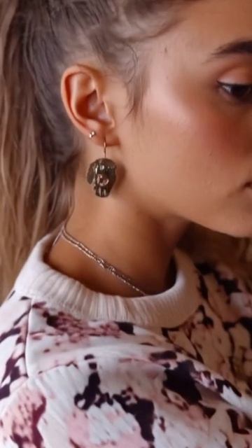 #shorts Медные кованые серьги Розочки. Мастер-класс на канале