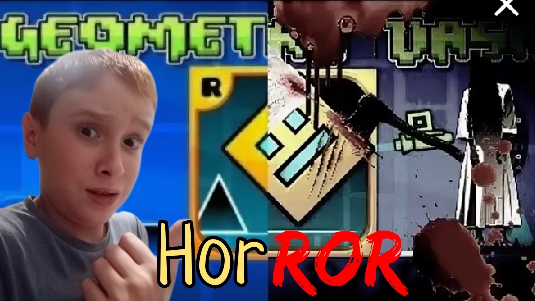 Играю в страшные уровни в Гд!