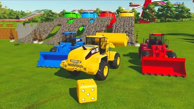 Мультики для детей Синий Трактор и Машинки