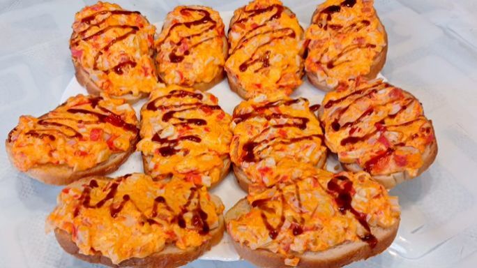 Горячие Бутерброды по Типу Роллов