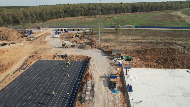 Строительство многоуровневого паркинга для кинокластера Москино, г. Троицк