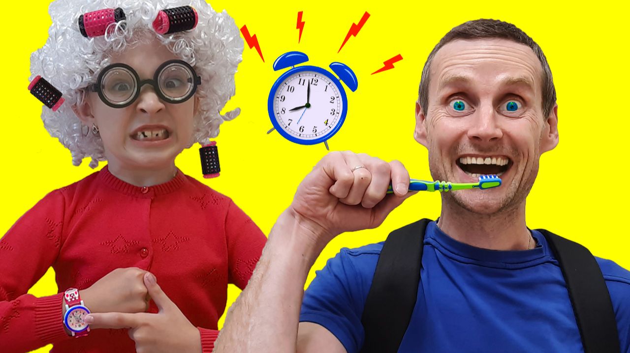 Лиза с папой и их забавная история  / Детская  песенка как мы собираемся в школу / Большой сборник