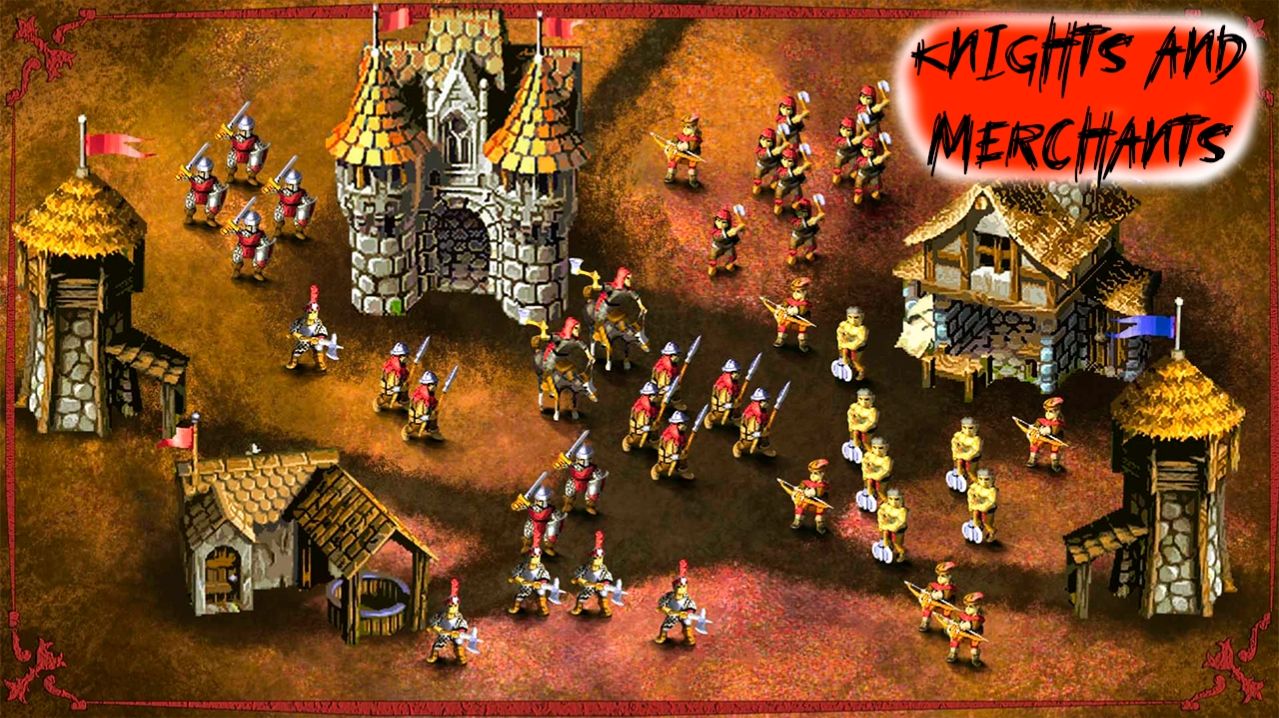 Экспериментальные битвы ✮ Knights and merchants ✮ #4