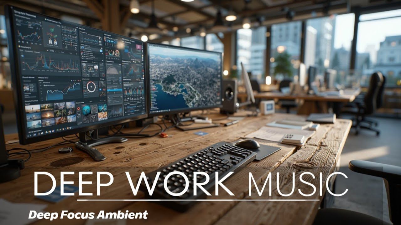 Ultimate Deep Work Music  Chillwave Focus Ambient for Enhanced Concentration