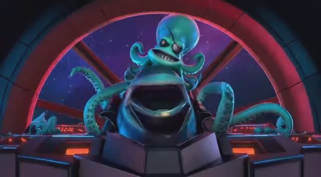 Капитан Рэй Космо, песенка из мультфильма