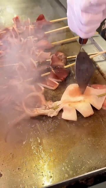 🔥Только БЕЛОК и ничего более. Готовим кальмаров на гриле.