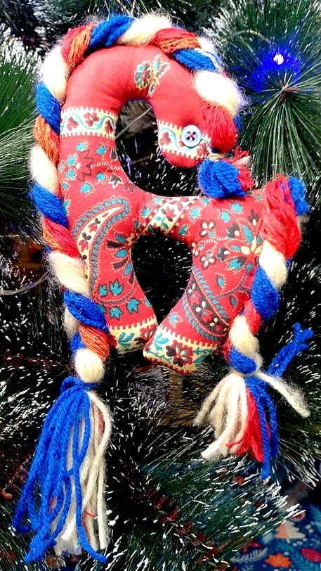 Лошадка ❤️🔥 Символ Нового года ❄️ #пэчворк #текстильныеновогодниеигрушки #своимируками