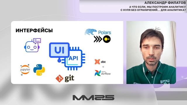 А что, если мы построим аналитику с нуля без ограничений... для аналитика — Александр Филатов, ММ25
