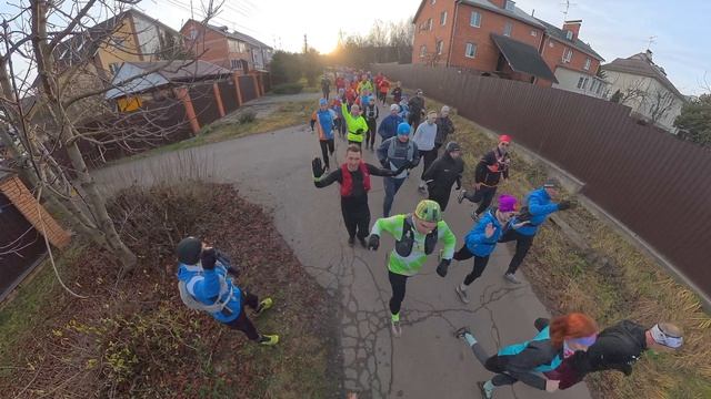 Марафон у дома (МУД) 07.12.2025 Подольск Часть 1 Темп 6:30