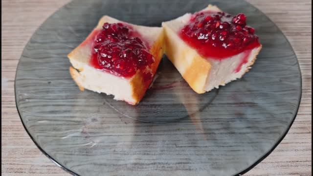 Моя любимая творожная запеканка.