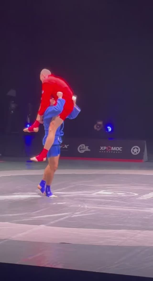 Демонстрация техники самбо, часть 3