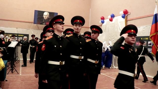 Торжественное прохождение кадетского корпуса. Кадетская Присяга 2025