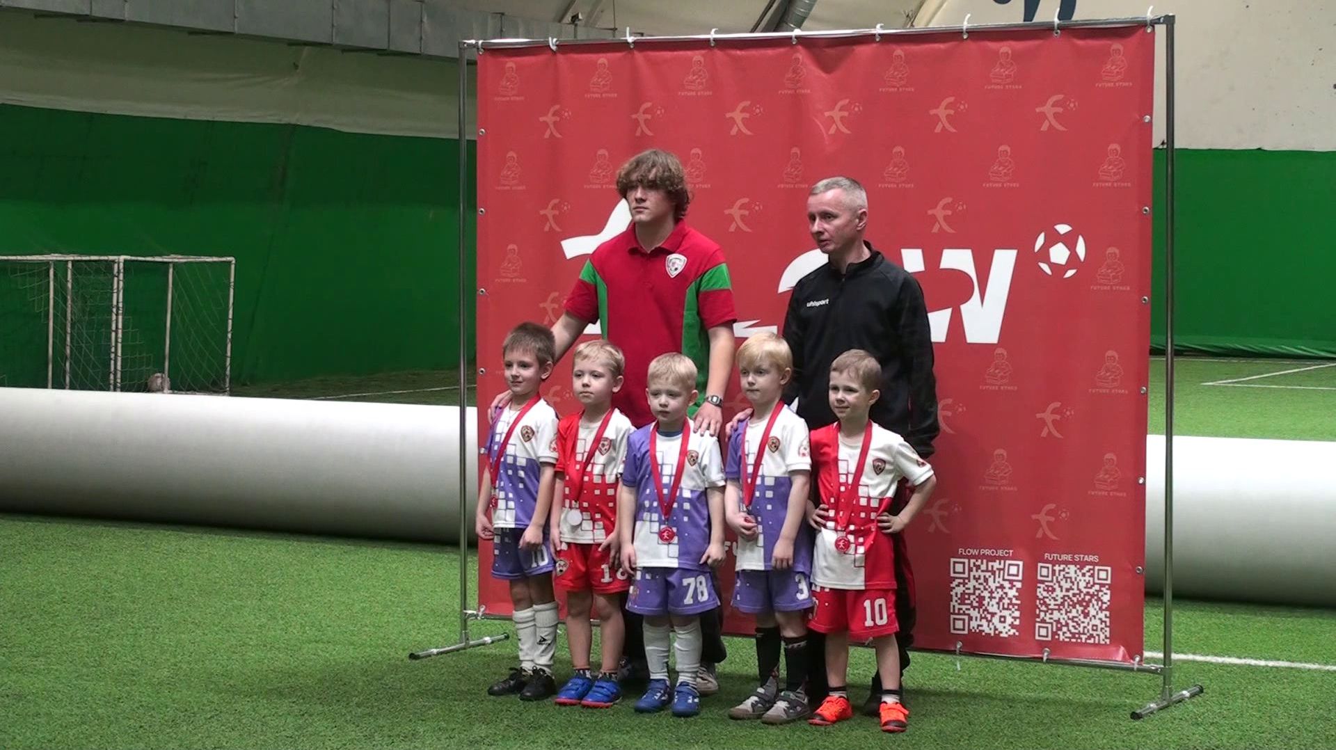 07.12.2025, турнир "FLOW EVENT", г. Москва, ТРЦ "Авиапарк", манеж "Динамо", 2020 г.р., награждение.