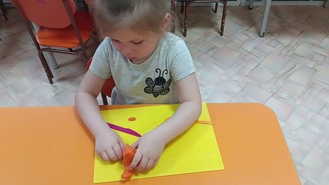 Лепка "Лисичка" (воспитатель Трушова Г.М.)