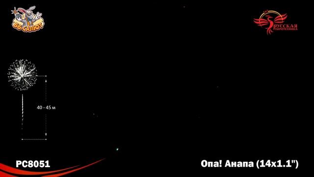 Фейерверк РС8051 Опа! Анапа! (1,1" х 14)