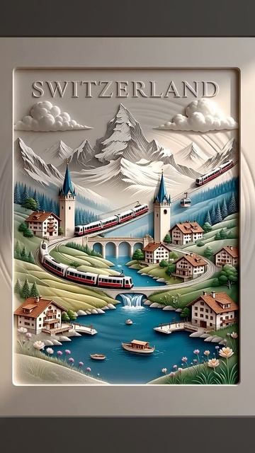 Пробуждение Швейцарского Рельефа