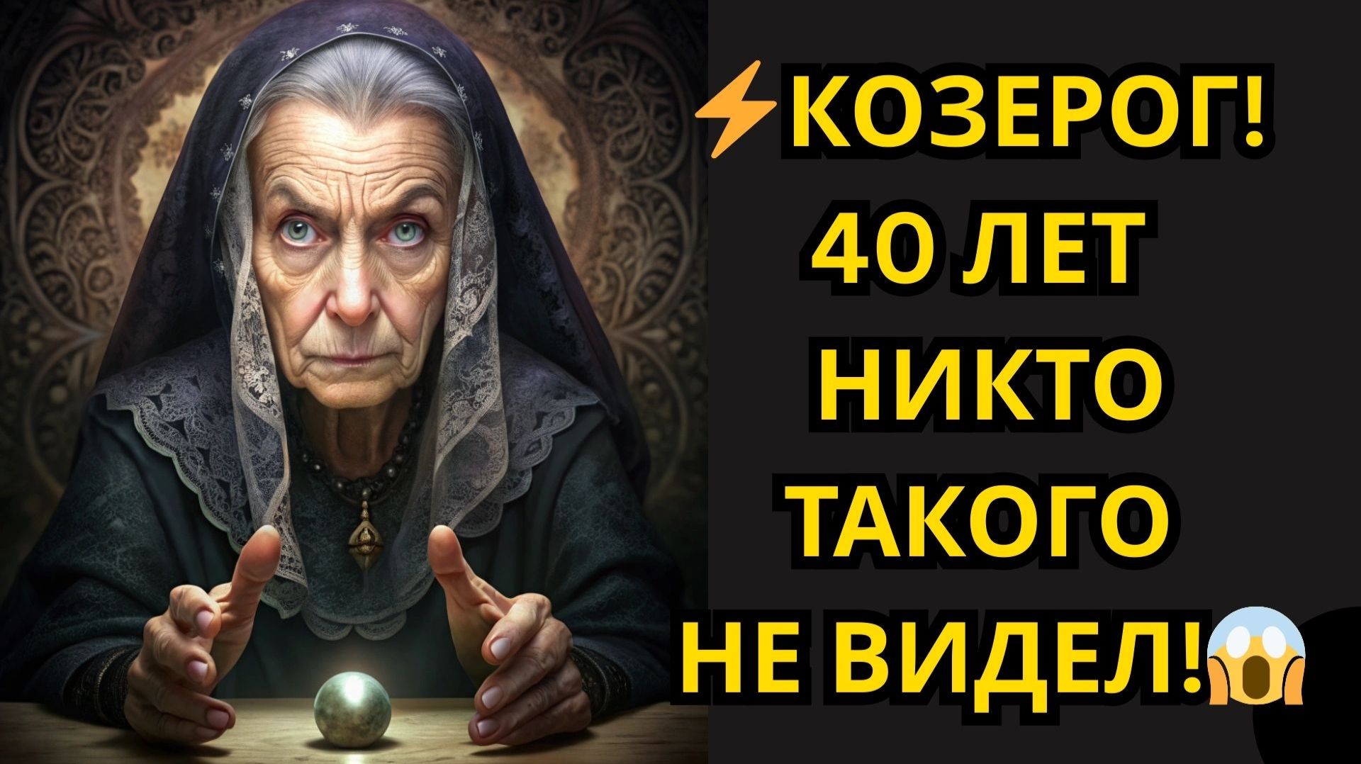 ♑ КОЗЕРОГ! ТВОЁ БУДУЩЕЕ — ЭТО ЛЕГЕНДА, КОТОРУЮ ЗАПОМНЯТ!  ЭТОТ ЗНАК ПОЯВЛЯЕТСЯ РАЗ В 40 ЛЕТ!