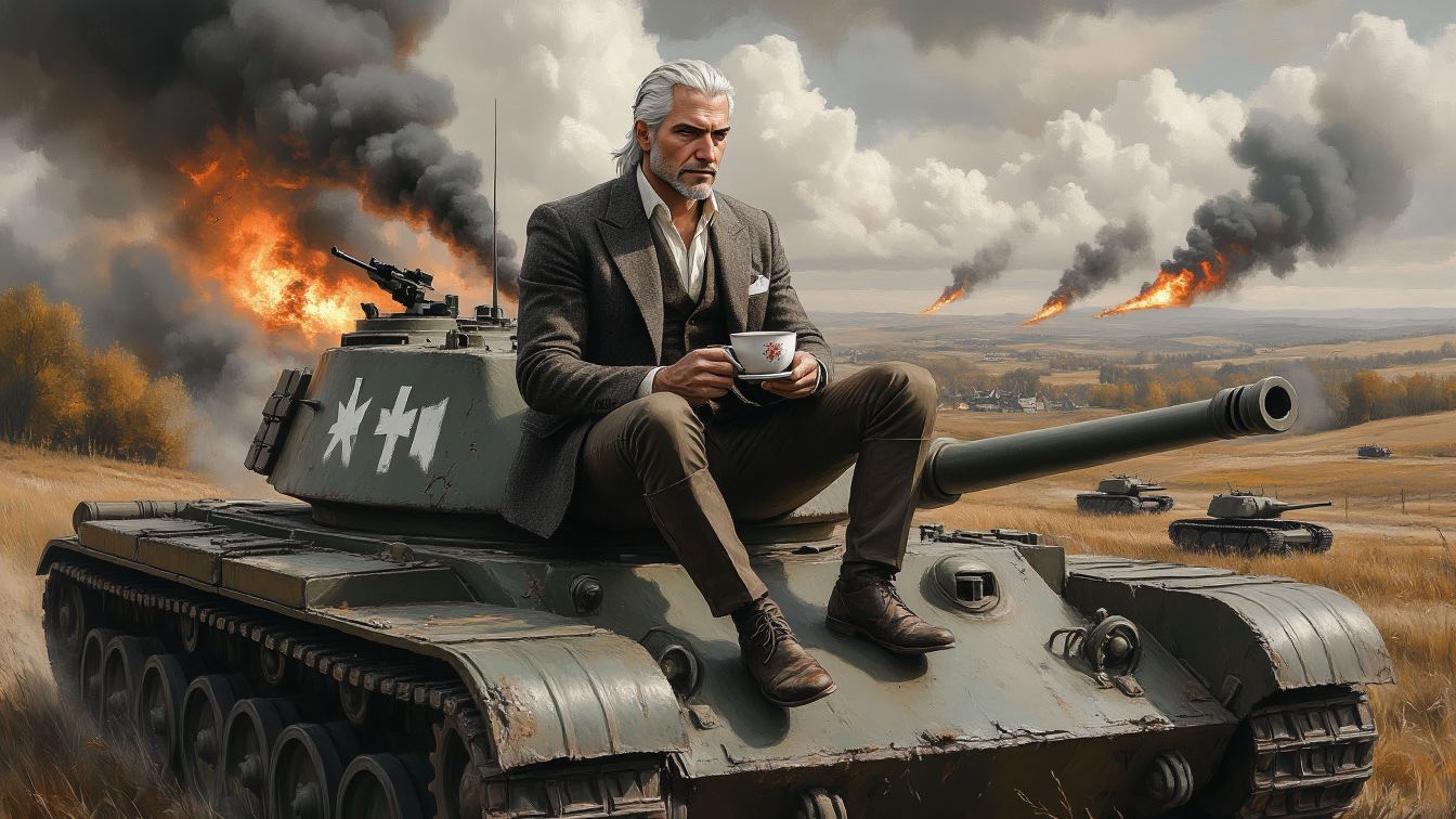 🔥 Фарм и прокачка с Геральтом: французские танки на 3,7 бр в War Thunder🔥