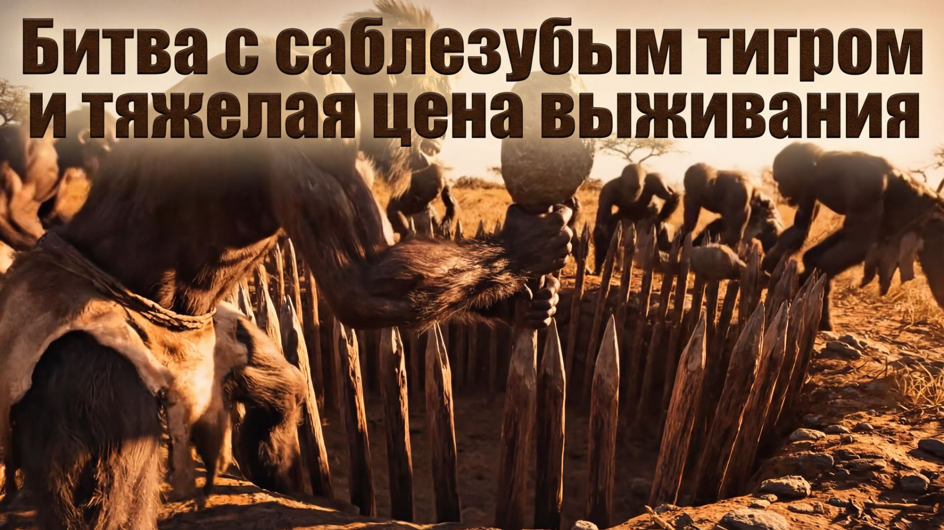 Битва с саблезубым тигром и тяжелая цена выживания