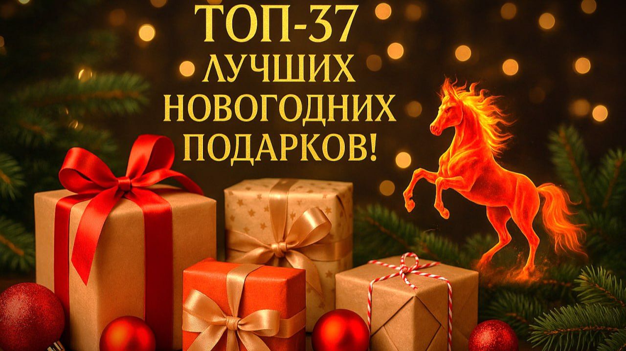 ЧТО МОЖНО ДАРИТЬ НА НОВЫЙ ГОД 2026? ТОП 37 лучших подарков