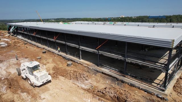 Строительство многоуровневого паркинга для кинокластера Москино, г. Троицк