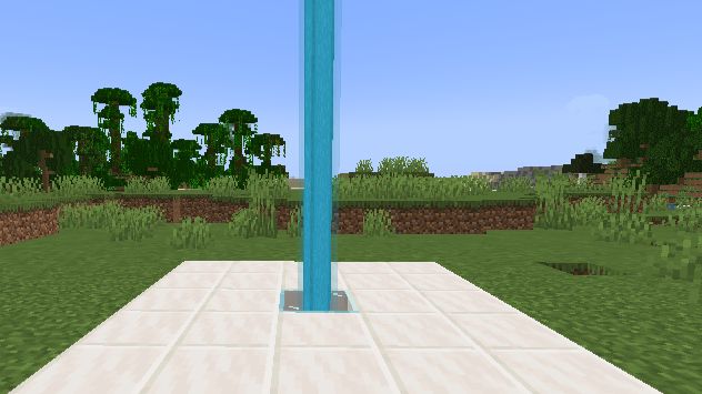 Как построить механический маяк в майнкрафте.