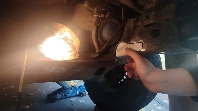 Восстановление передней части рамы. Тахо 400