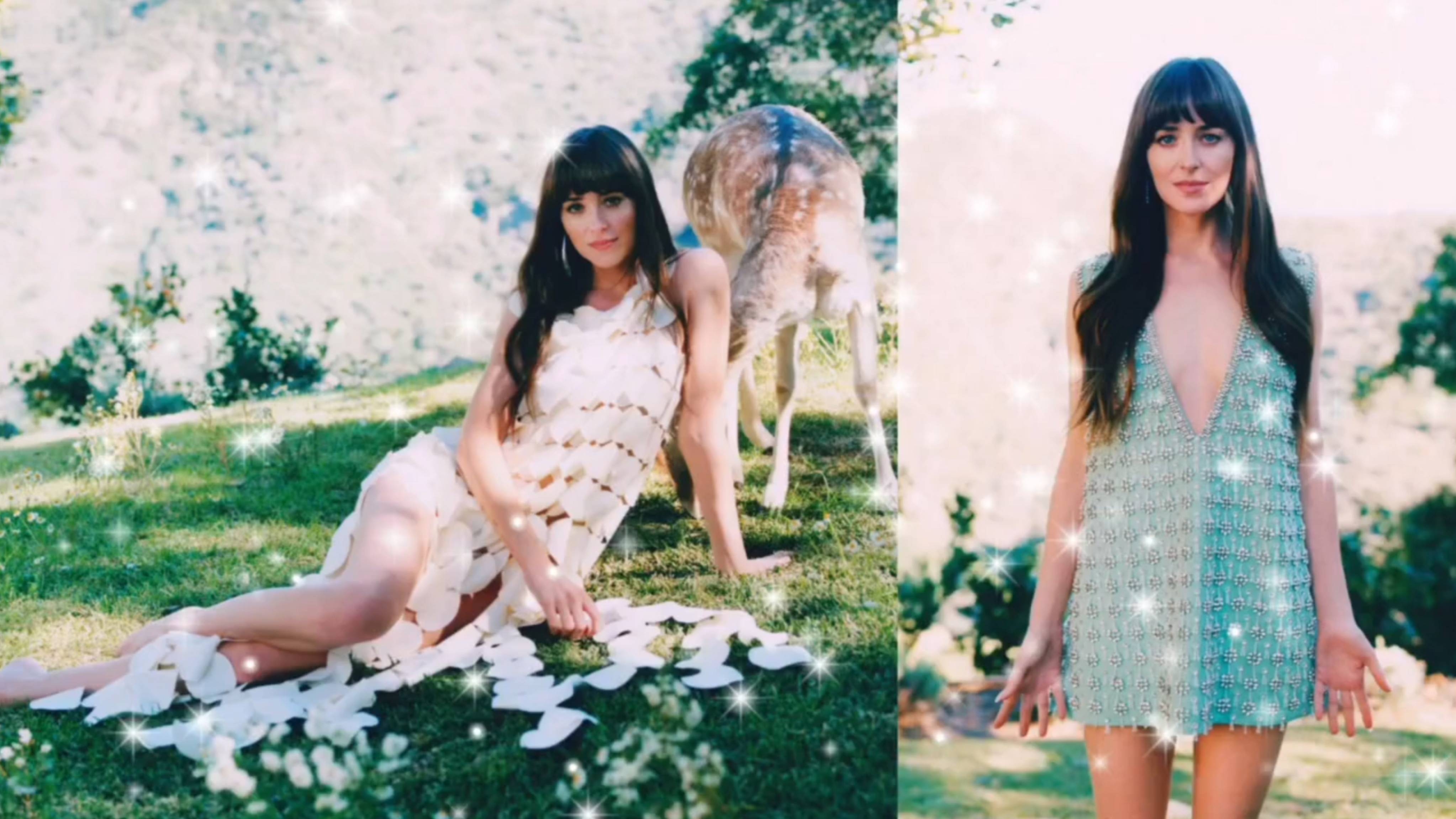 💜 ДАКОТА ДЖОНСОН ГОВОРИТ О КИНОИНДУСТРИИ И О КРИСЕ МАРТИНЕ, 2024 ❤️🔥