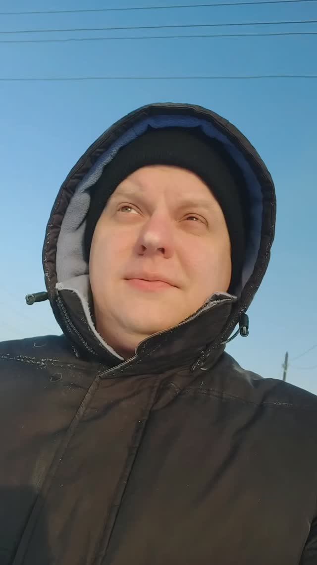 Снова сибирские морозы больше -40C°