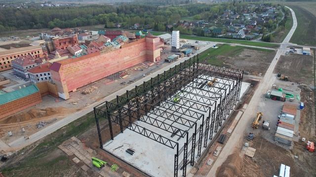 Строительство многофункционального павильона для кинокластера Москино, г. Троицк