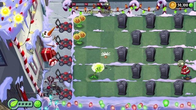 Прохожу Новогоднее событие в PVZ 2 3 часть