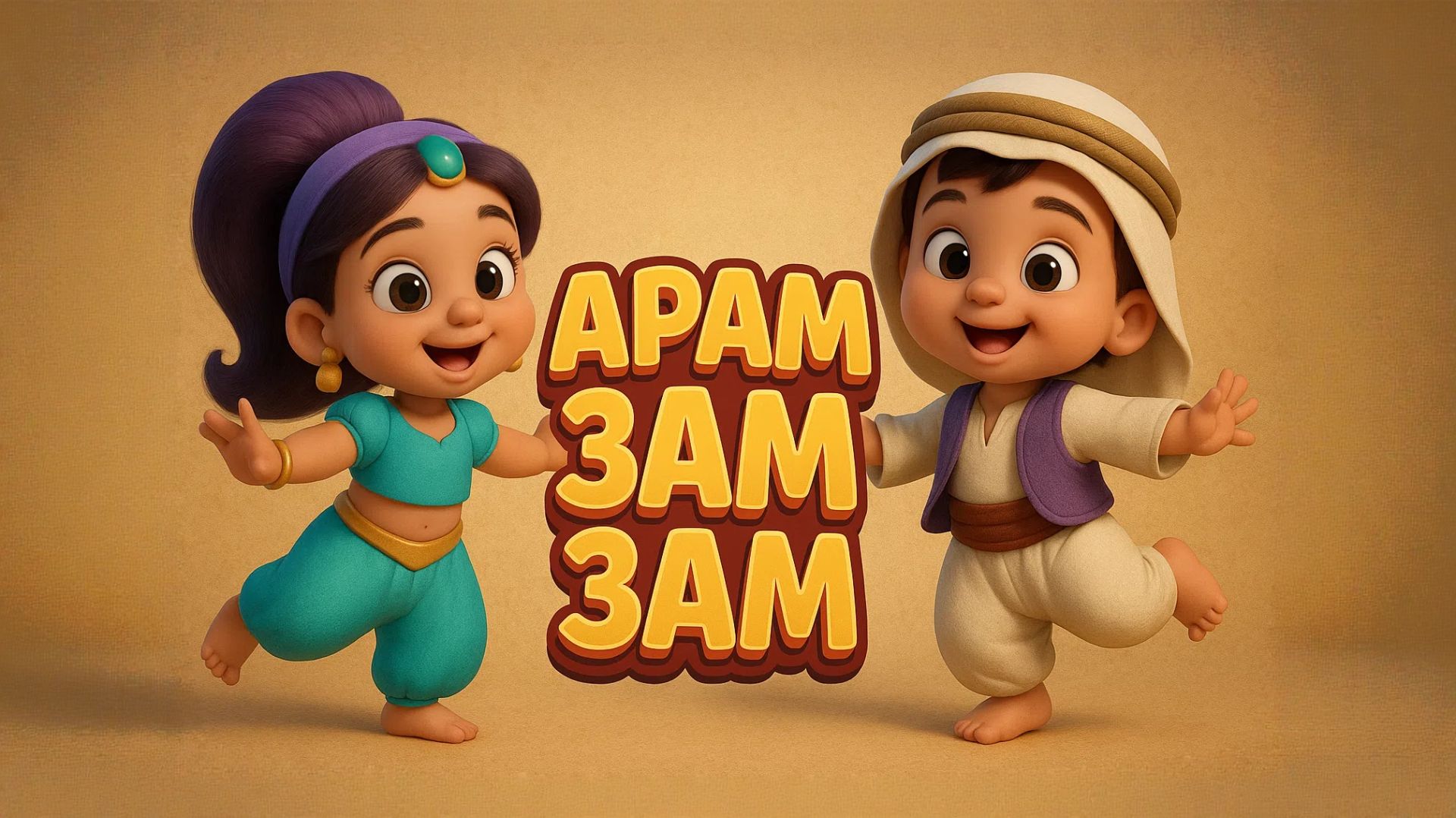 танец АРАМ ЗАМ ЗАМ Песенка для малышей!