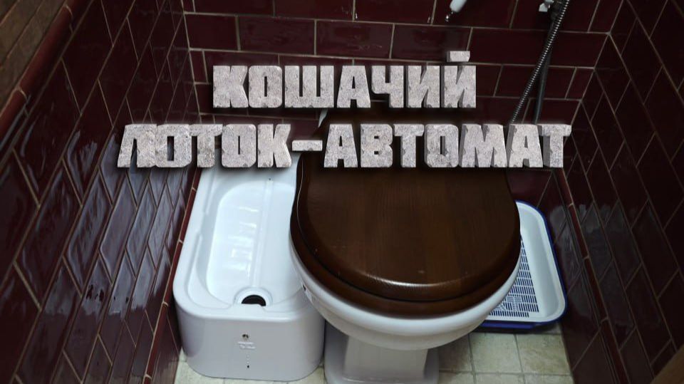 II. Сталинка. Туалет-ванная-коридор. 2.4 Кошачий лоток-автомат