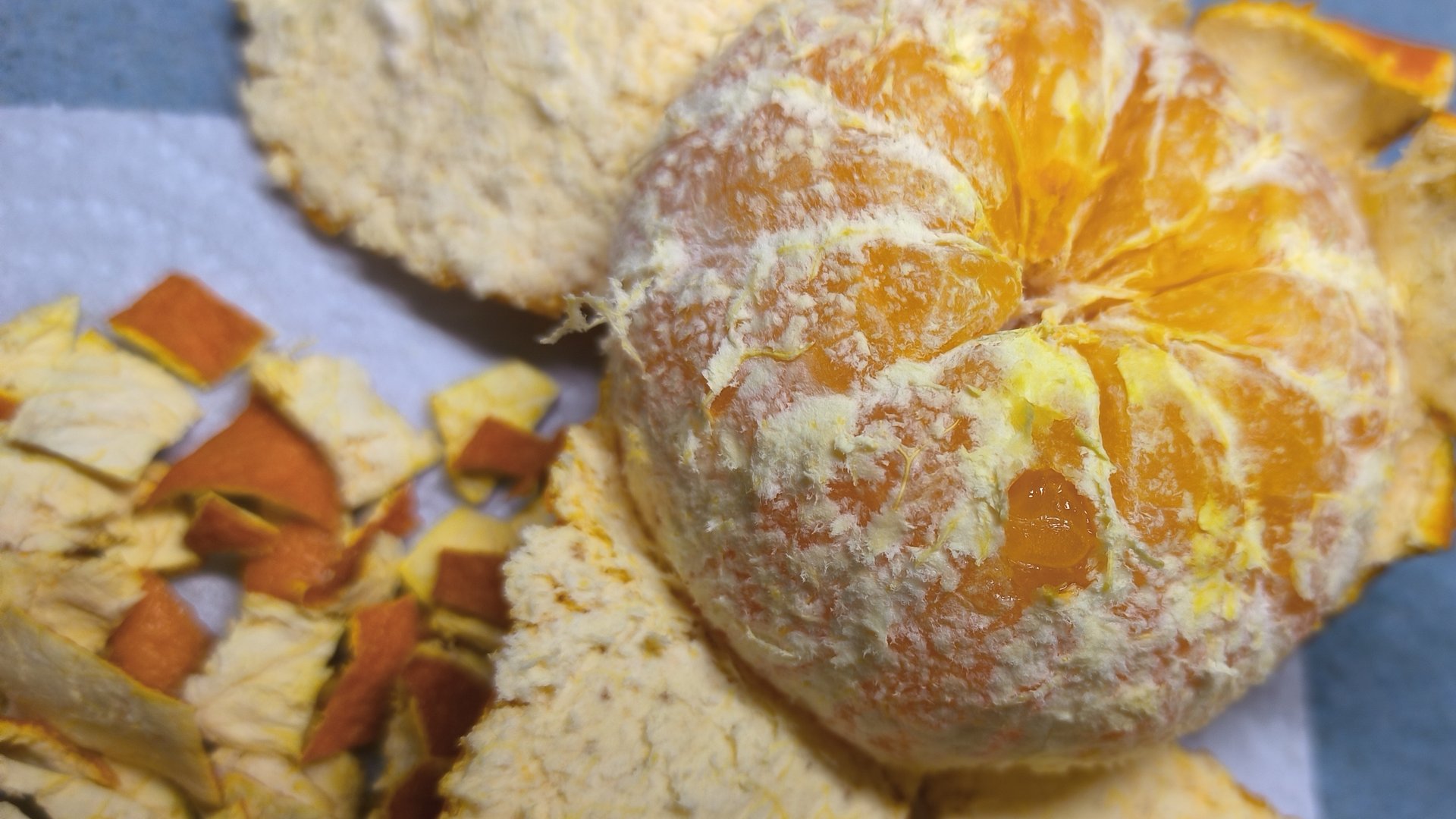 Мандариновые корочки для мамы